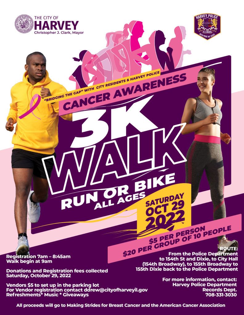 Cancer Awareness 3K Walk - City of Harvey